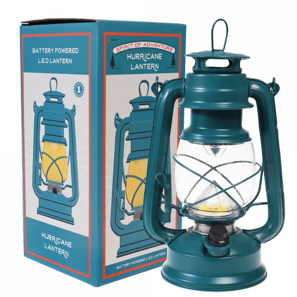 Blue LED Hurricane Lantern - Diabetes UK Shop