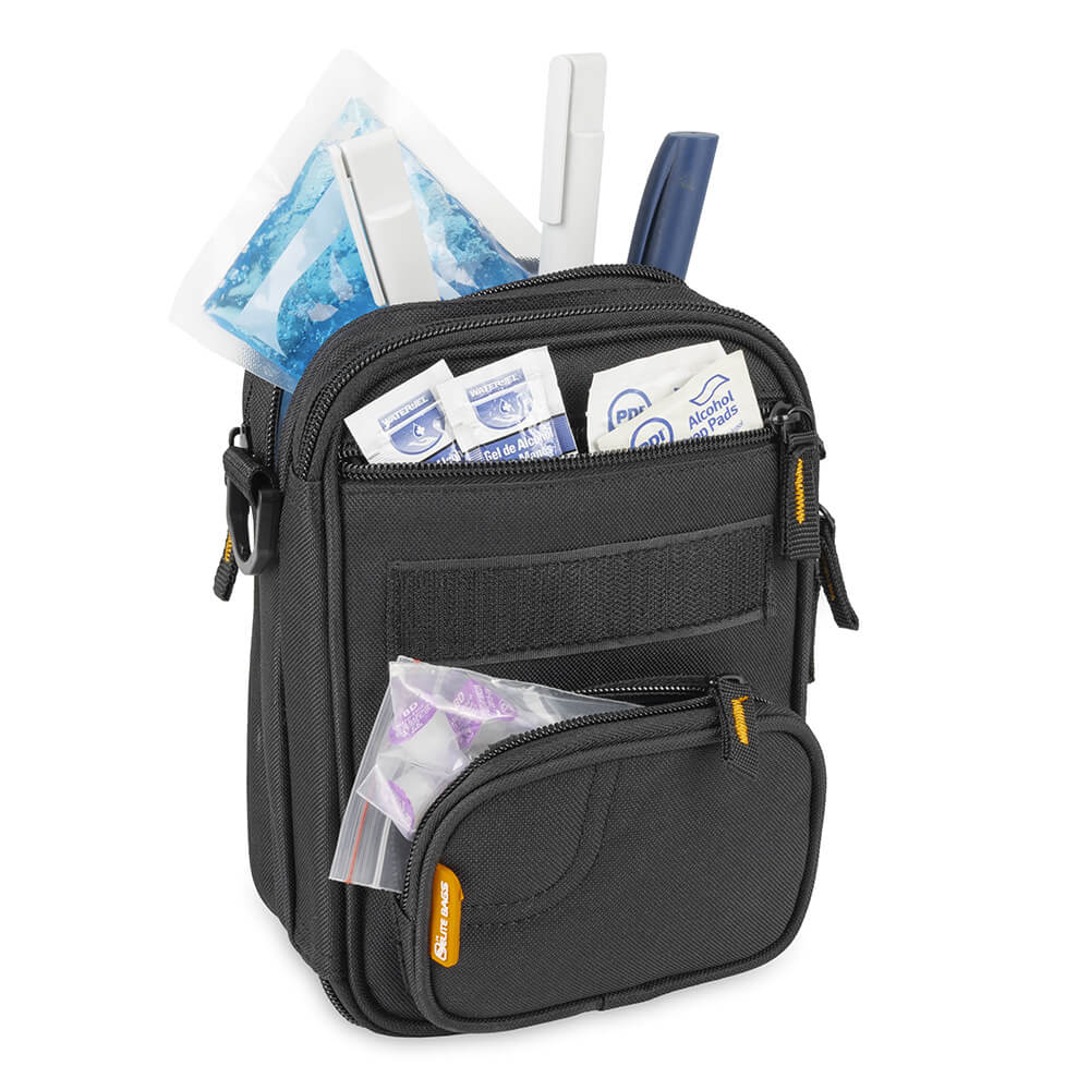 Diabetes Shoulder Bag Black - Diabetes UK Shop