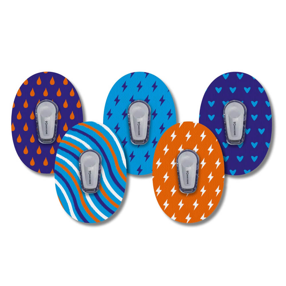 Diabetes UK Patch Pack Dexcom G6/One Patches - 5 Pack - Diabetes UK Shop