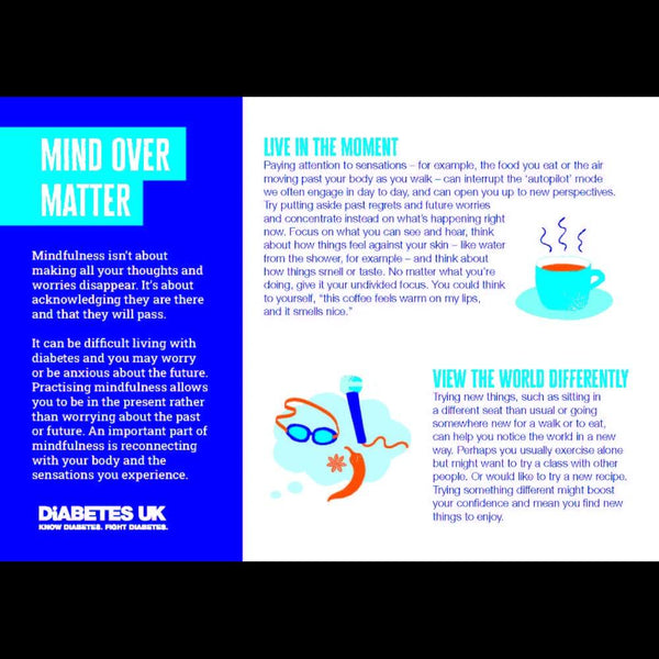 Wellbeing Cards | Free diabetes information - Diabetes UK Shop