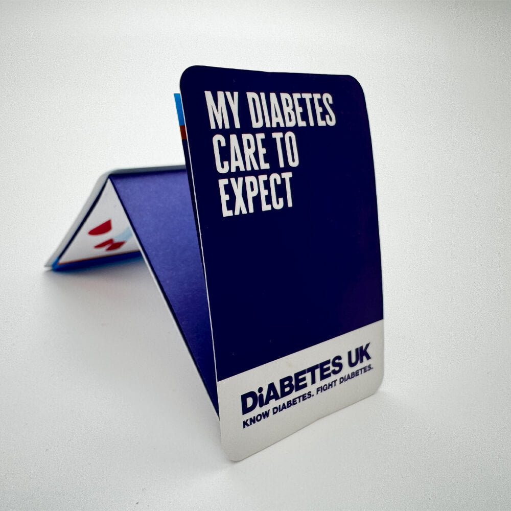 Care to expect card Z fold leaflet-Type 2 | Free diabetes information ...