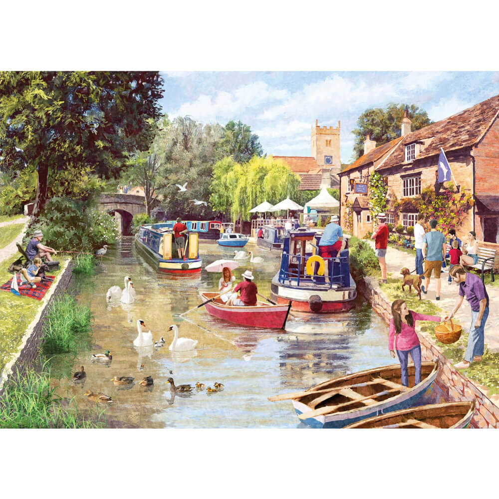 Canal Walk 1000 Piece Jigsaw - Diabetes UK Shop