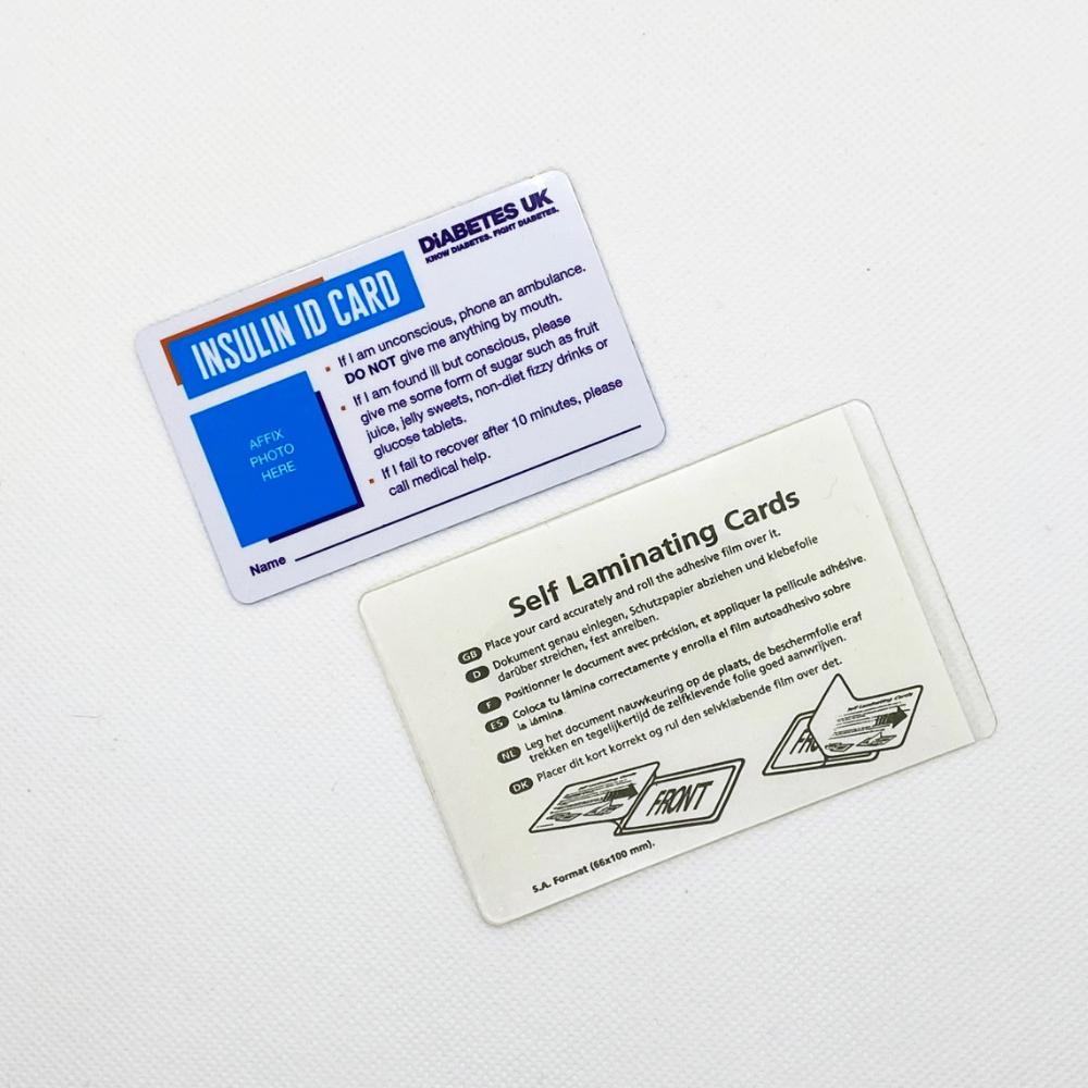 Diabetes UK Insulin ID Cards - Diabetes UK Shop