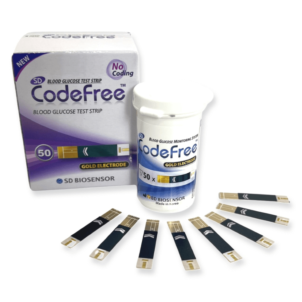 SD Codefree Blood Glucose Test Strips - Diabetes UK Shop