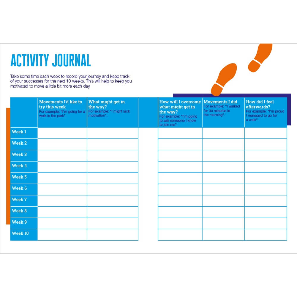 Activity Planner (Download only) - Diabetes UK Shop