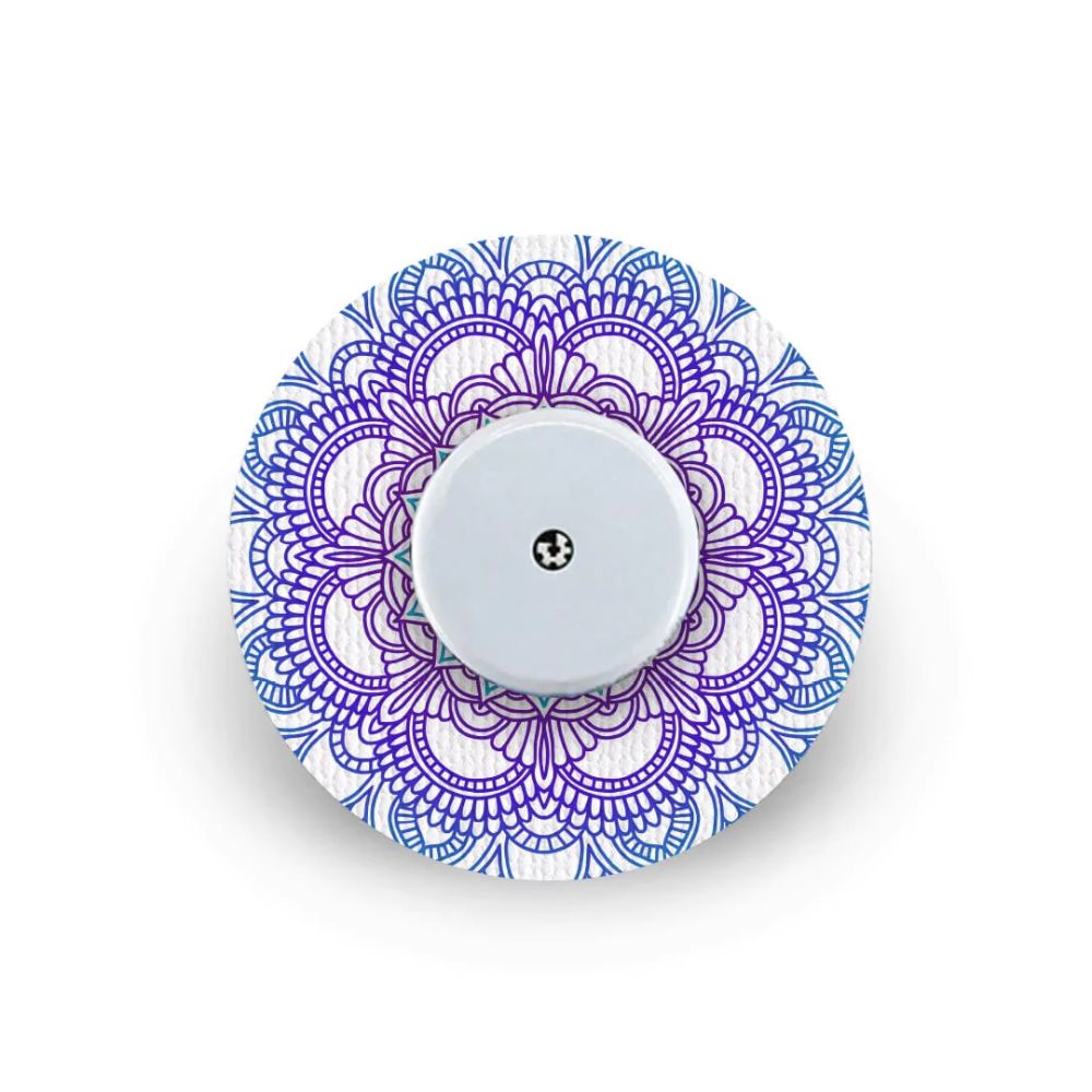 Blue Mandala Patch Freestyle Libre 2 - 10 Pack - Diabetes UK Shop